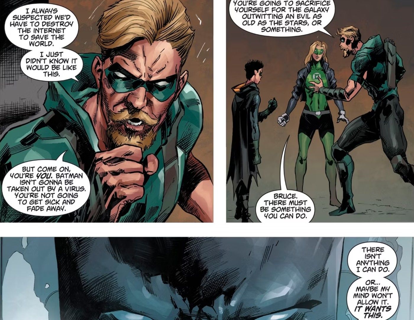 Green Arrow Predicted Batman's Death Down to the Exact Detail