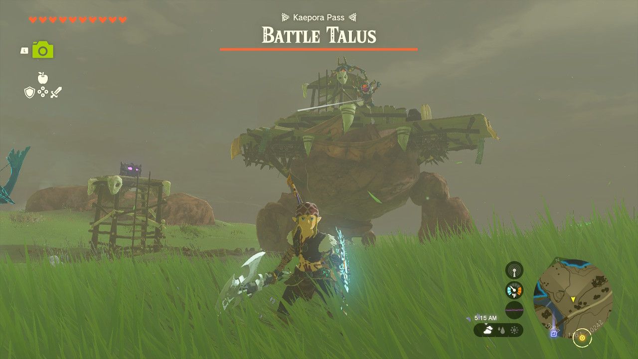 Zelda: Tears of the Kingdom - How To Beat The Battle Talus