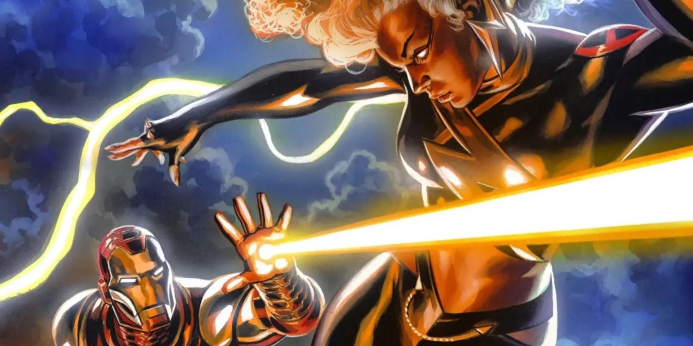 Iron Man vs Storm Is Settling the Limits of Tony Stark's Tech