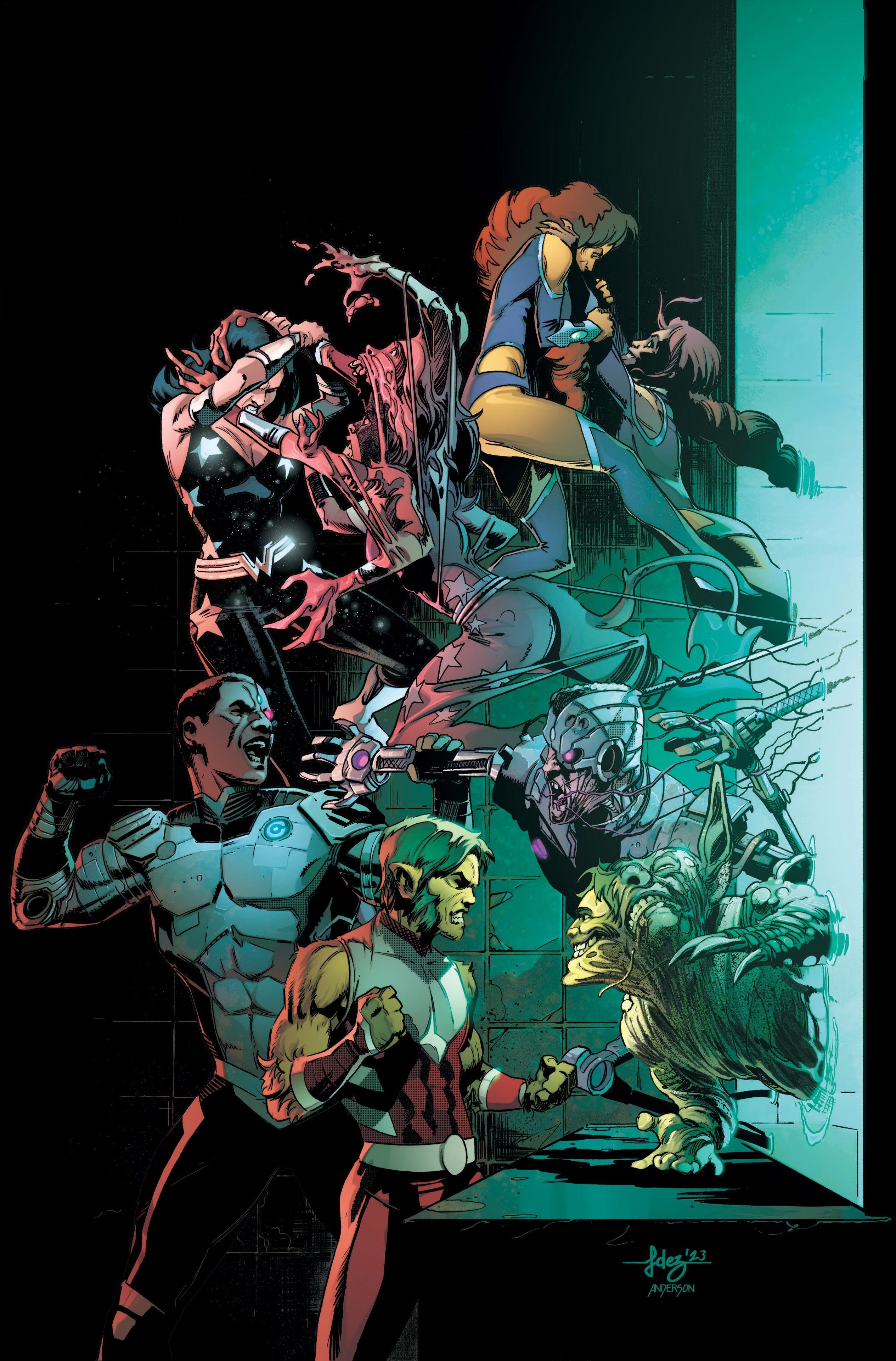 "Terror Titans": DC Officially Reveals the 'Reverse' Titans, & They're ...