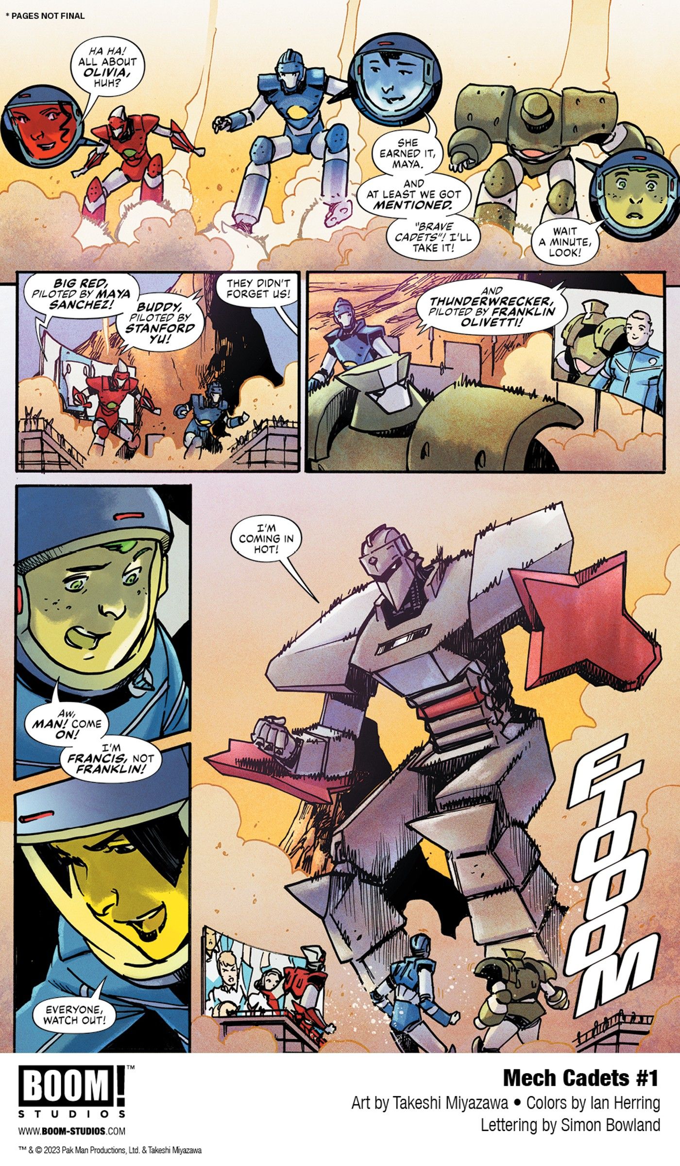 Sci-Fi Hit MECH CADETS Gets A Sequel Ahead of Netflix Adaptation ...