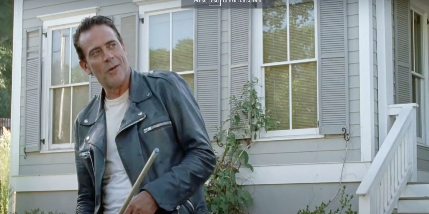 "He's Gone Backwards": Negan Steps Back To Old Personality In Walking ...