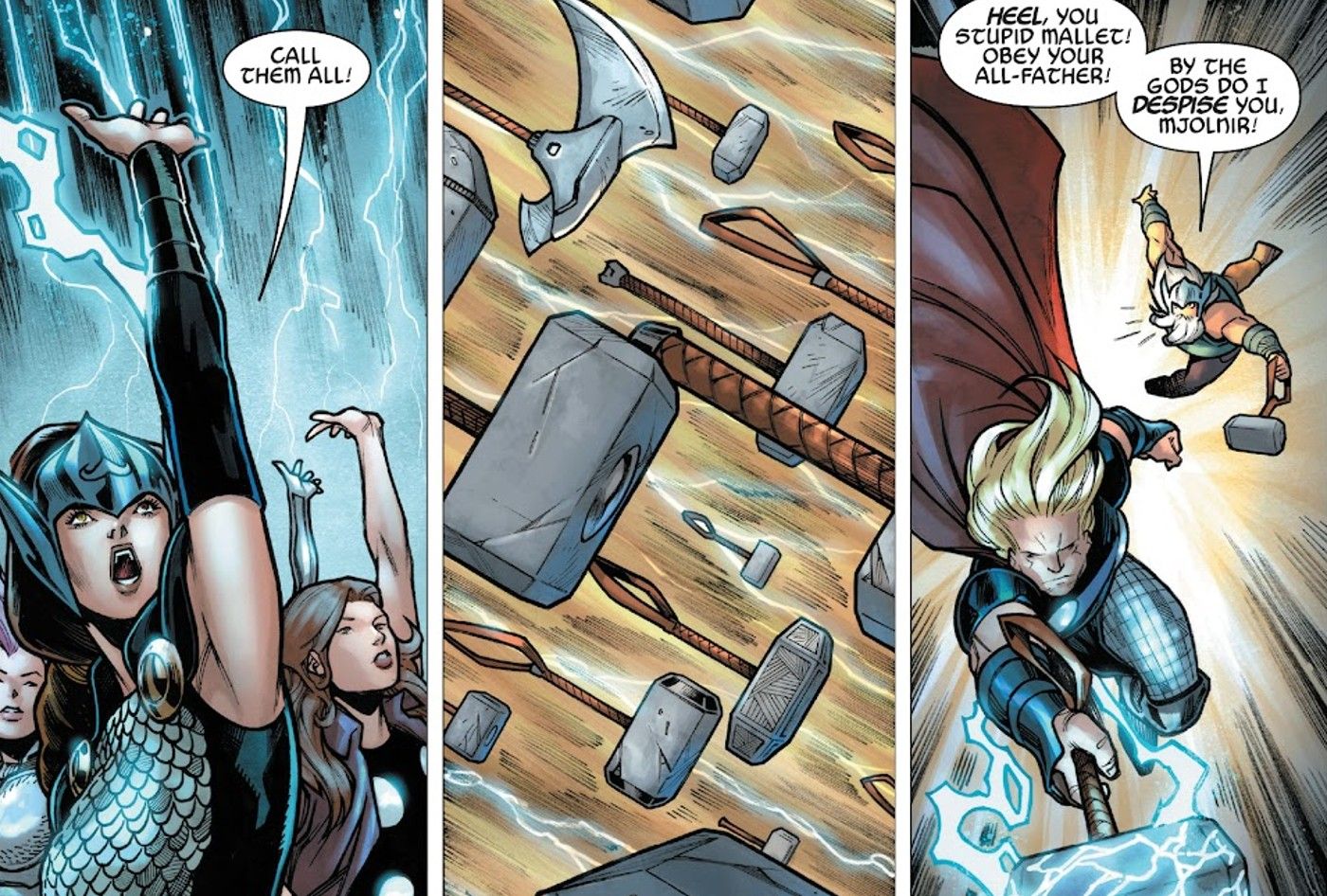 "You Have Proved Unworthy!" Odin Explains Why Mjolnir Is Unique in the ...