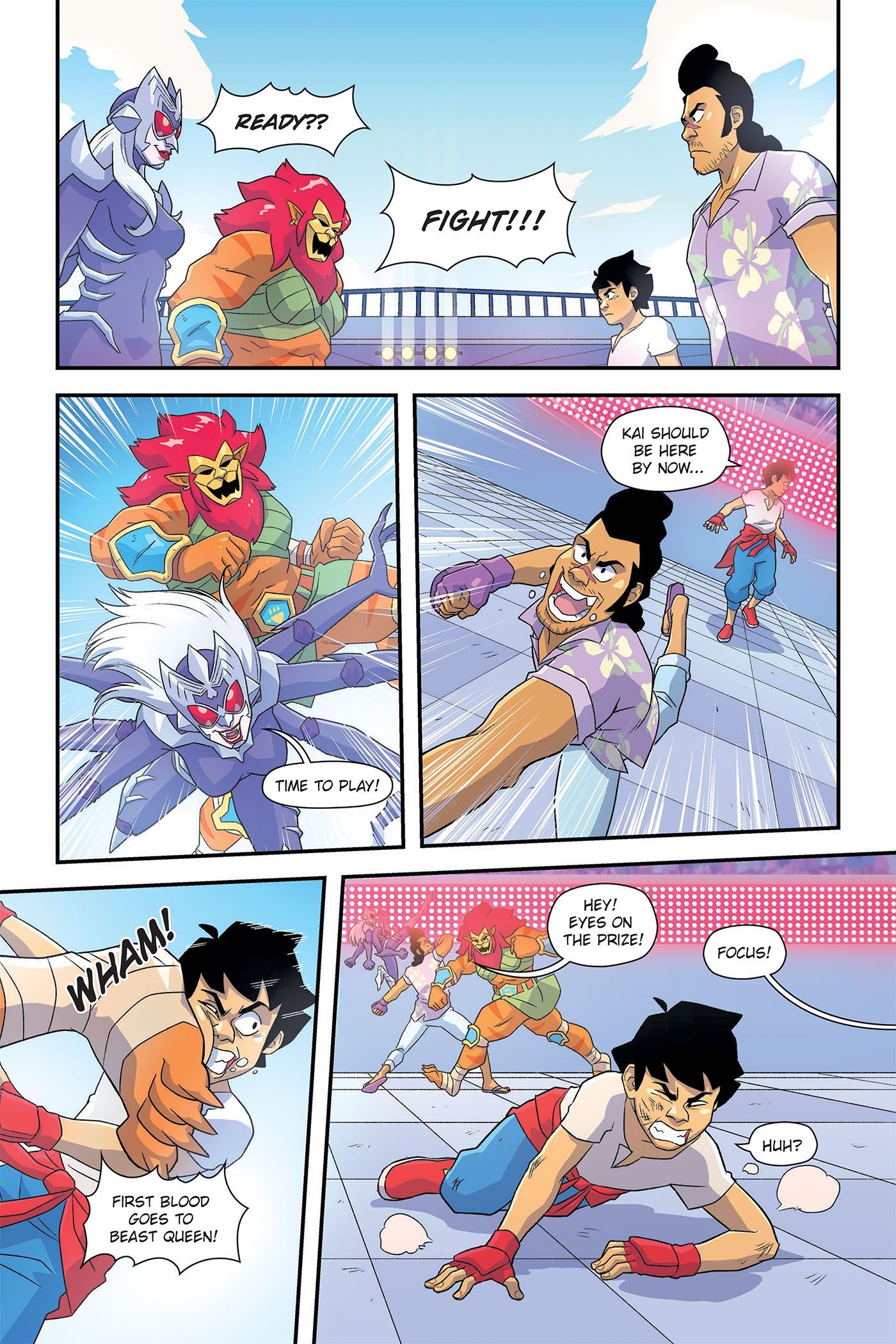 Behold Punch Up!, The Debut Manga Story From Adventure Time Artist ...