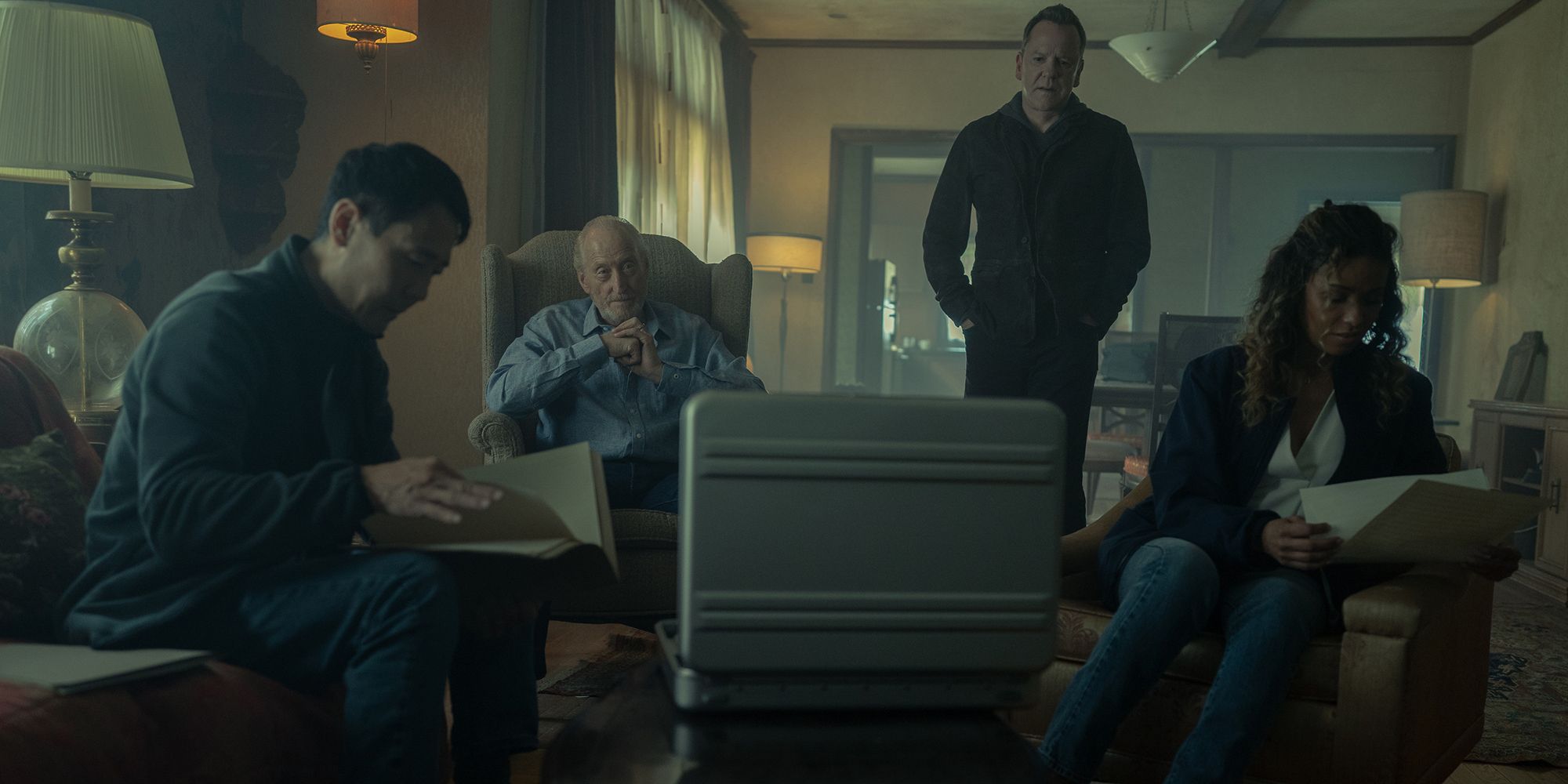 Charles Dance Breaks Down Rabbit Hole's Deadly Father-Son Confrontation