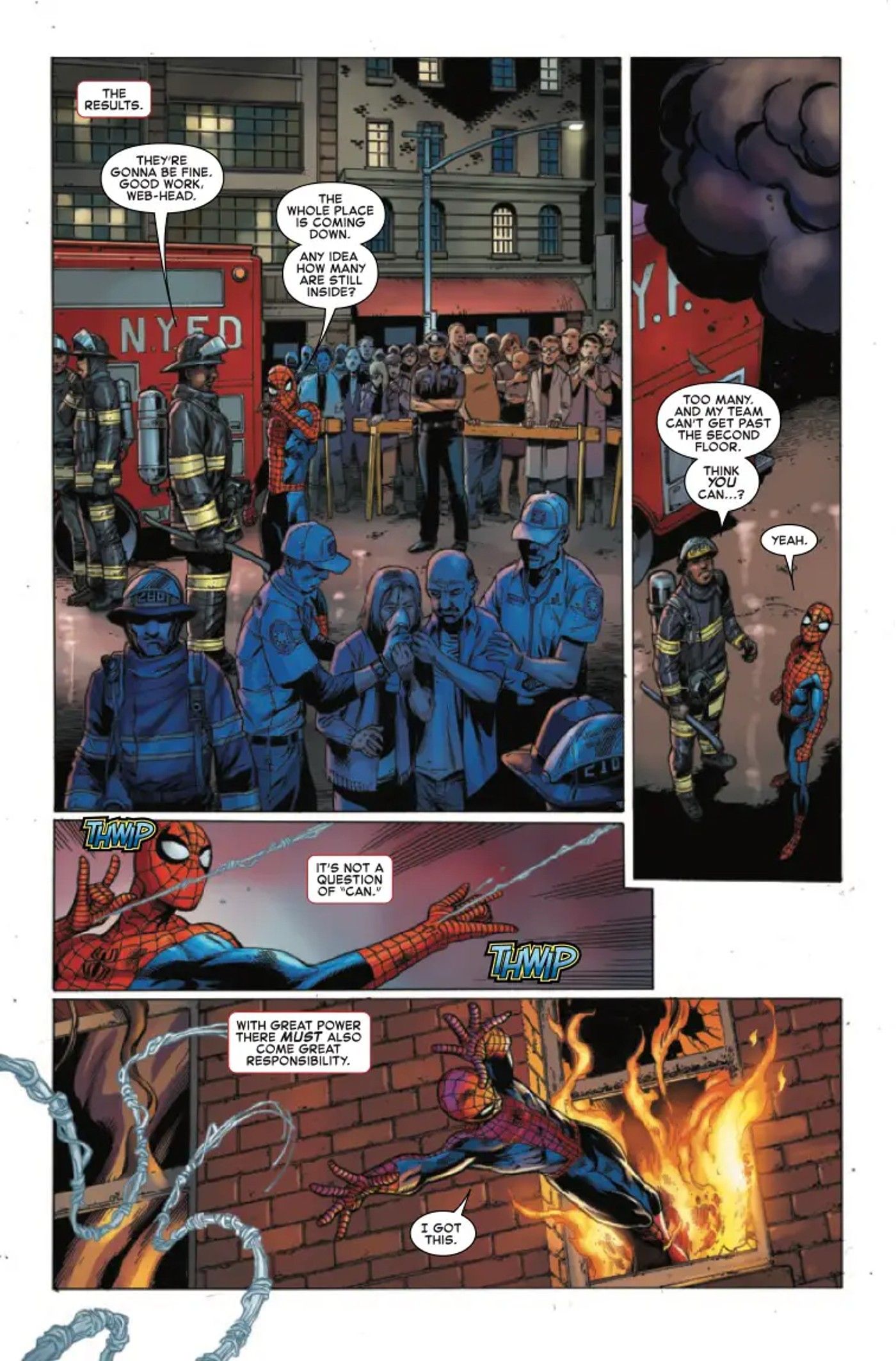 Spider-Man Calls Out Fans for Misunderstanding His Most Famous Quote