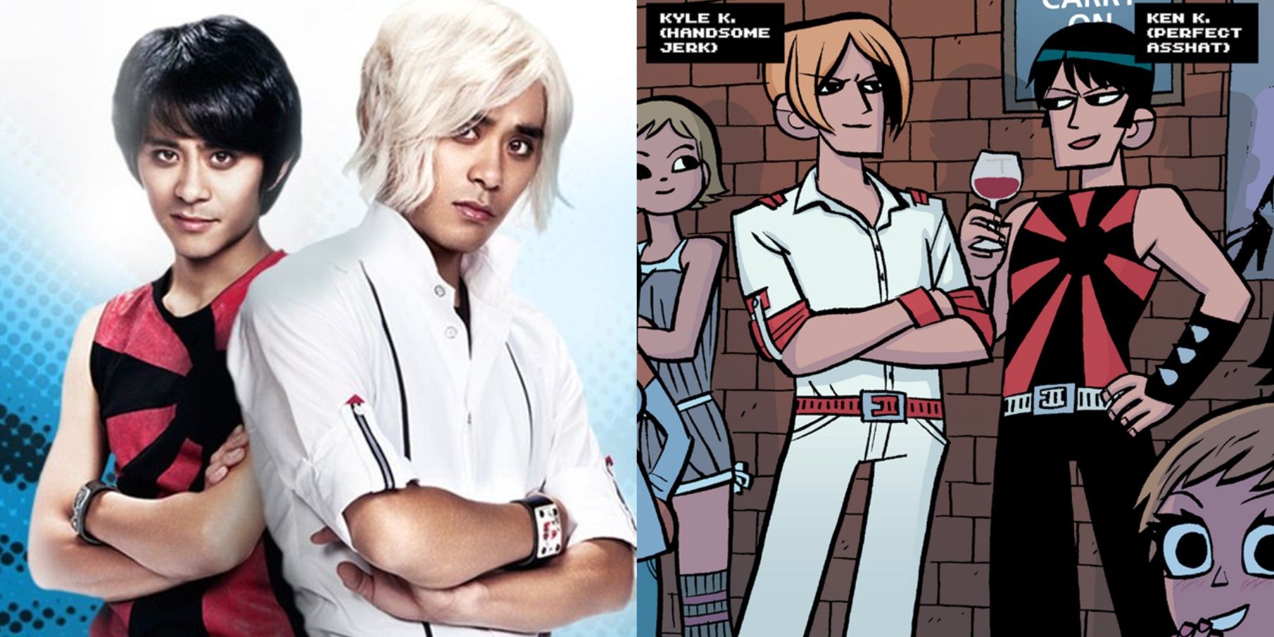 Scott Pilgrim Vs. The World: How The Comic Characters Look Vs. The Cast