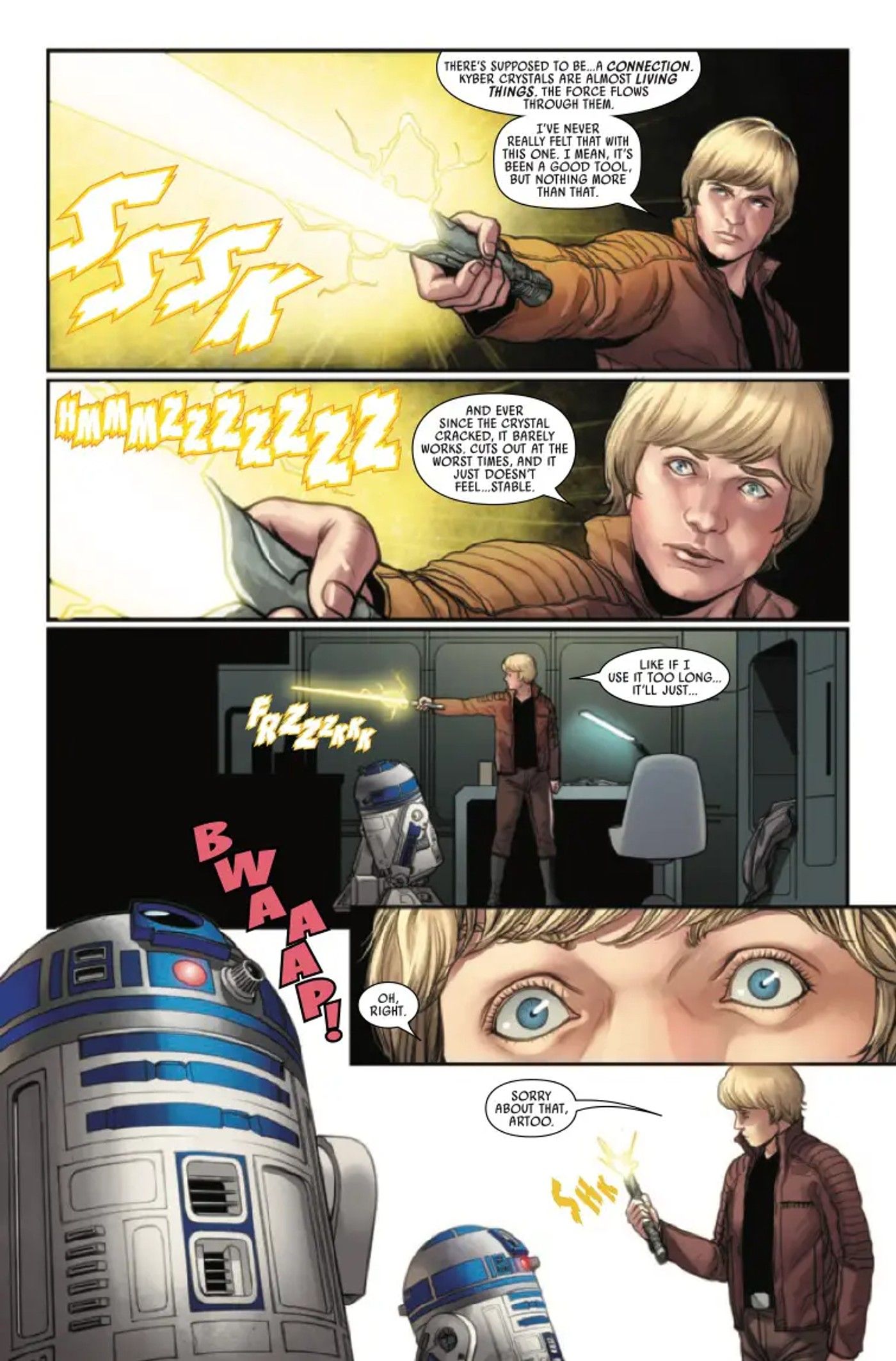 Luke Skywalker Explains Why His Green Lightsaber Is His Most Powerful