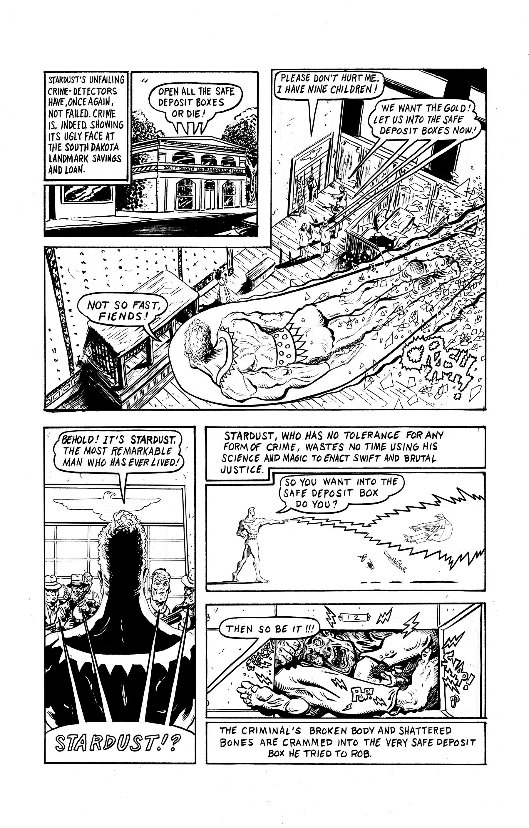 Interview: Van Jensen On Reviving Comics' Weirdest Hero, STARTDUST THE ...