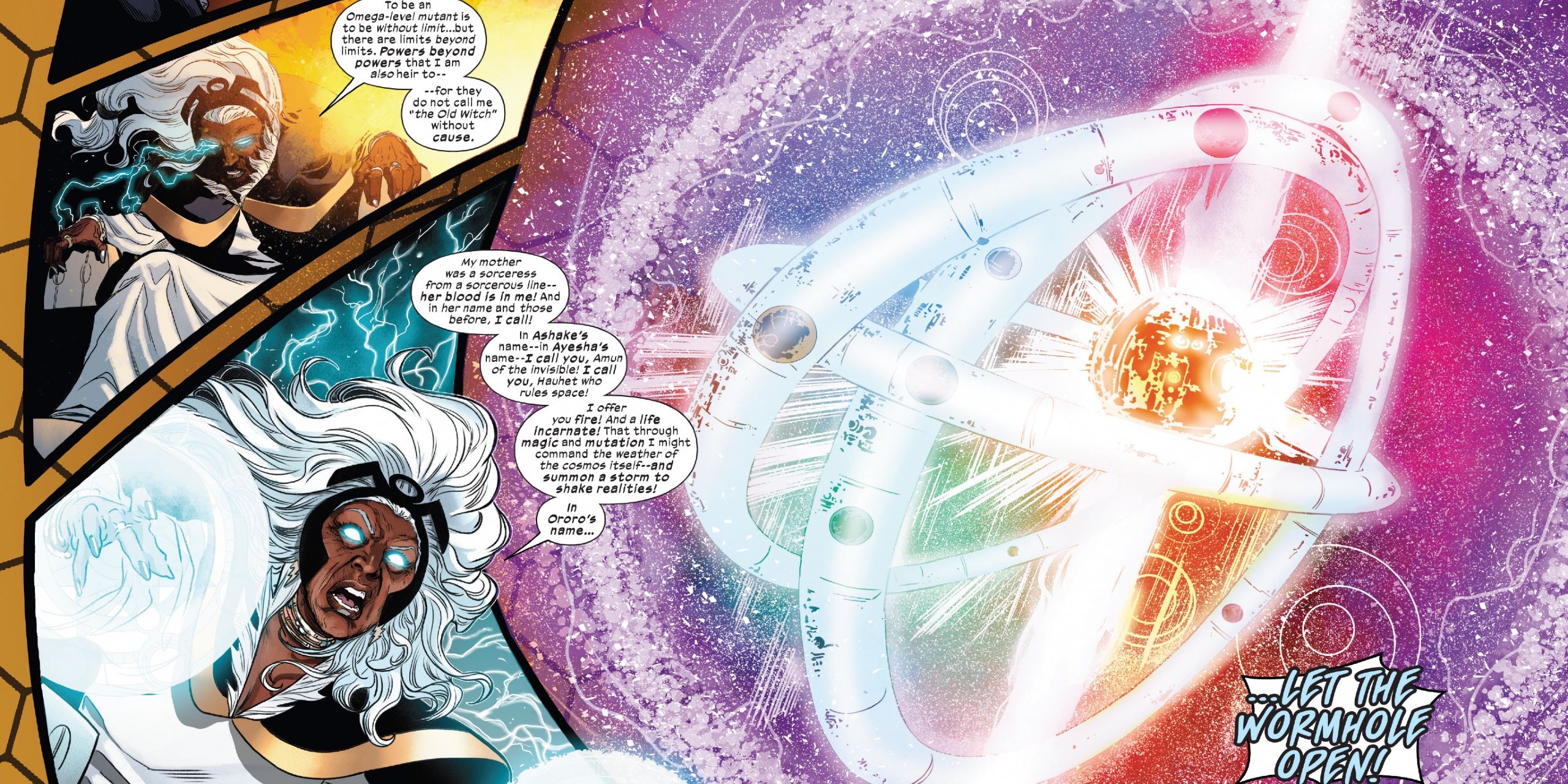 Storm Cosplay Honors Her New Power Level in Marvel Lore