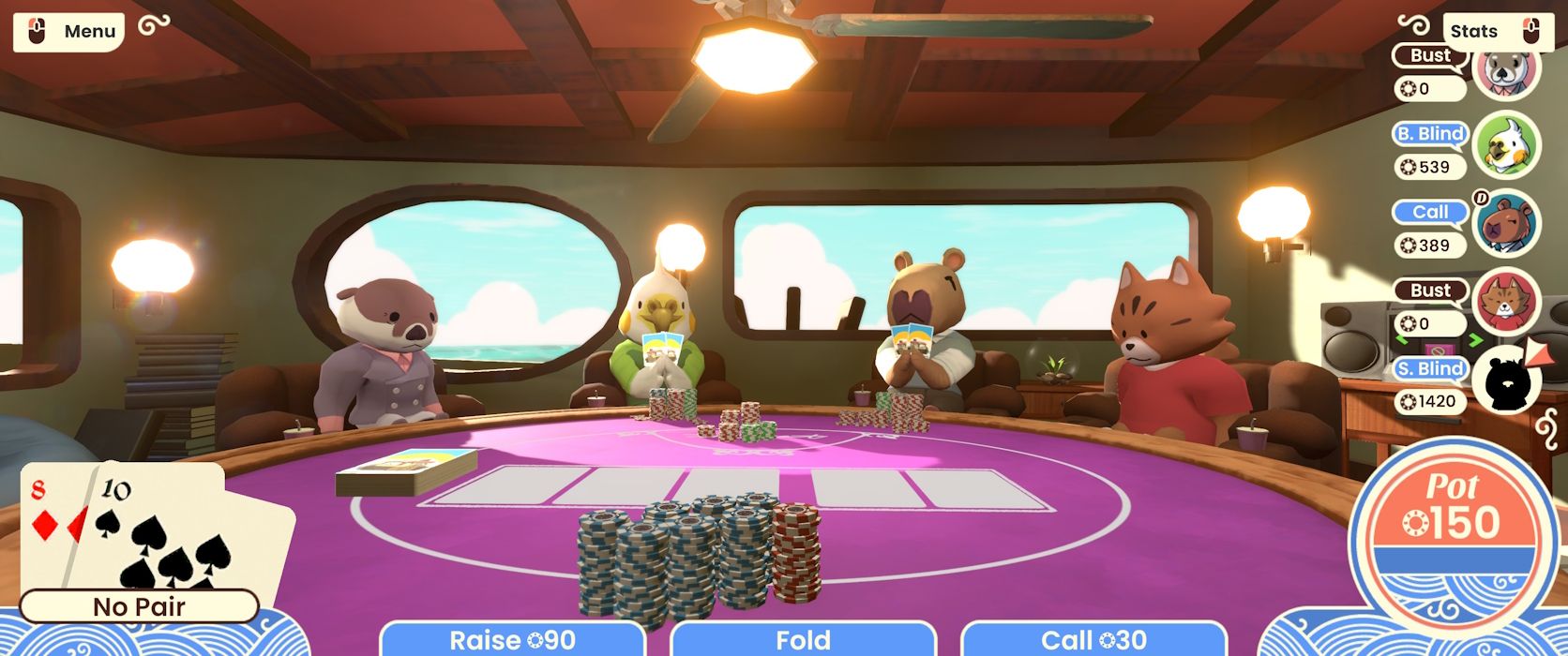 Sunshine Shuffle Review: Playing Poker With Cute Animals That Have A ...