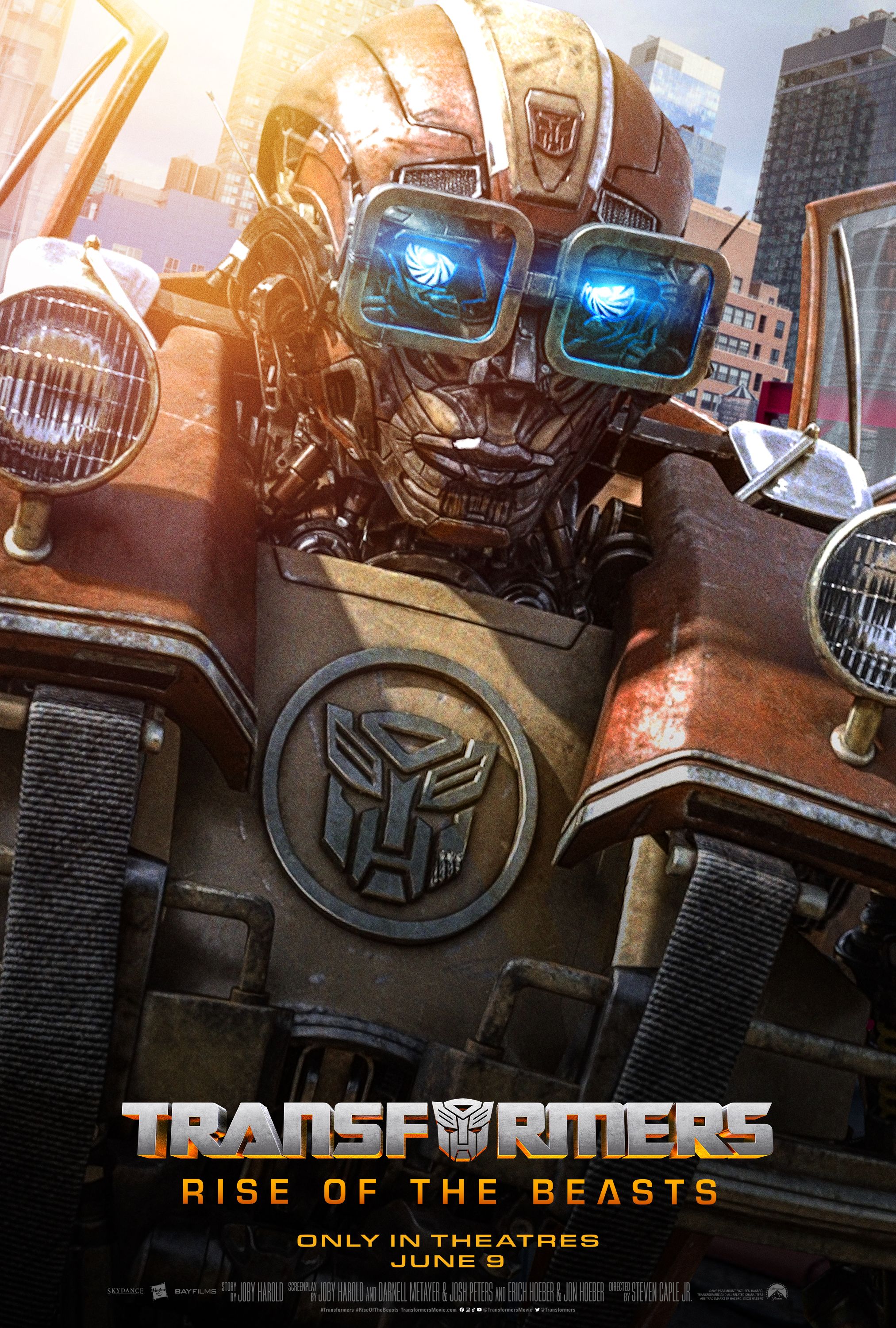 Transformers: Rise Of The Beasts Posters – Detailed Looks At New ...