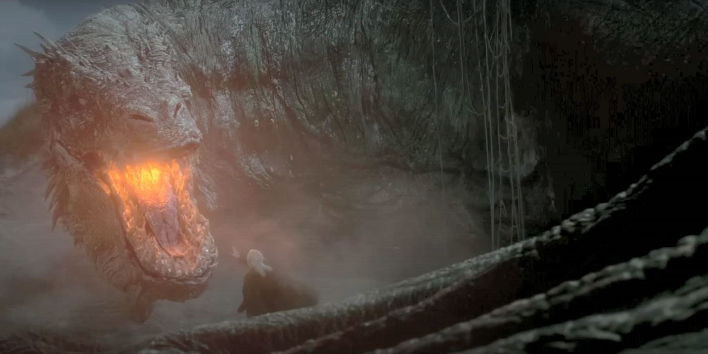 Aemond Leads Vhagar to War in Breathtaking House of the Dragon Art