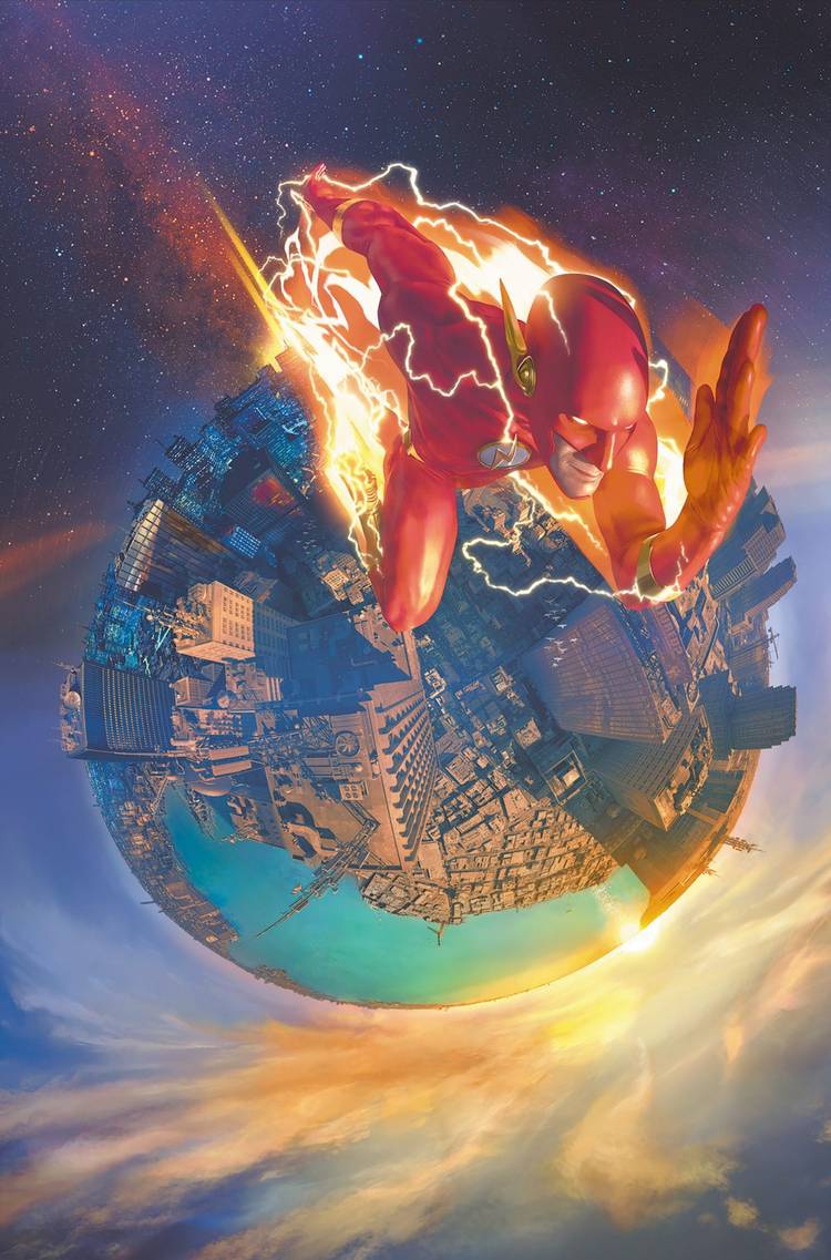 This Flash Art Is the Only Way to Understand His True Speed