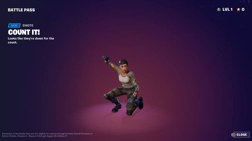 Fortnite Chapter 4 Season 3 Battle Pass Guide (Stars, Tiers, & Rewards)