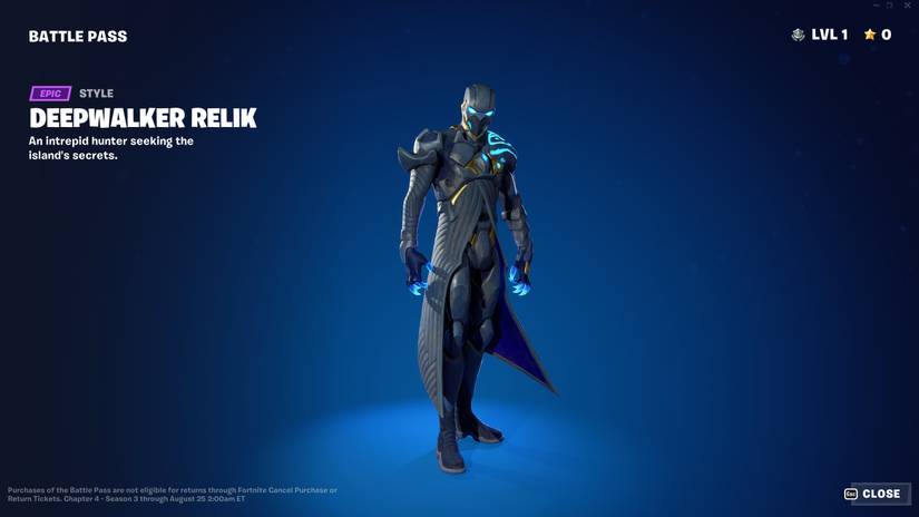 Fortnite Chapter 4 Season 3 Battle Pass Guide (Stars, Tiers, & Rewards)