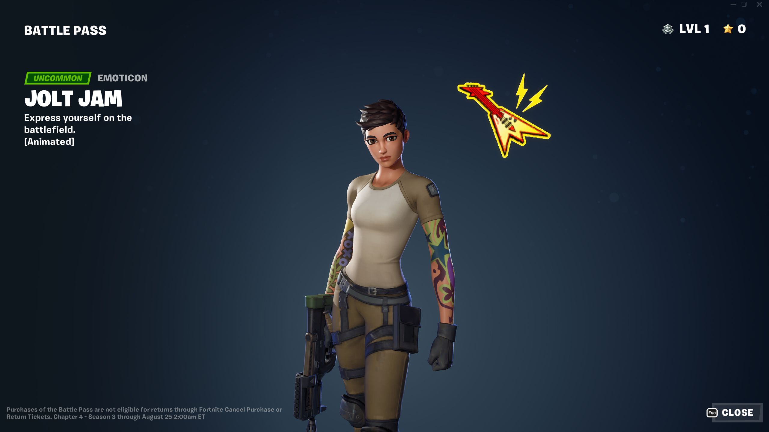 Fortnite Chapter 4 Season 3 Battle Pass Guide (Stars, Tiers, & Rewards)