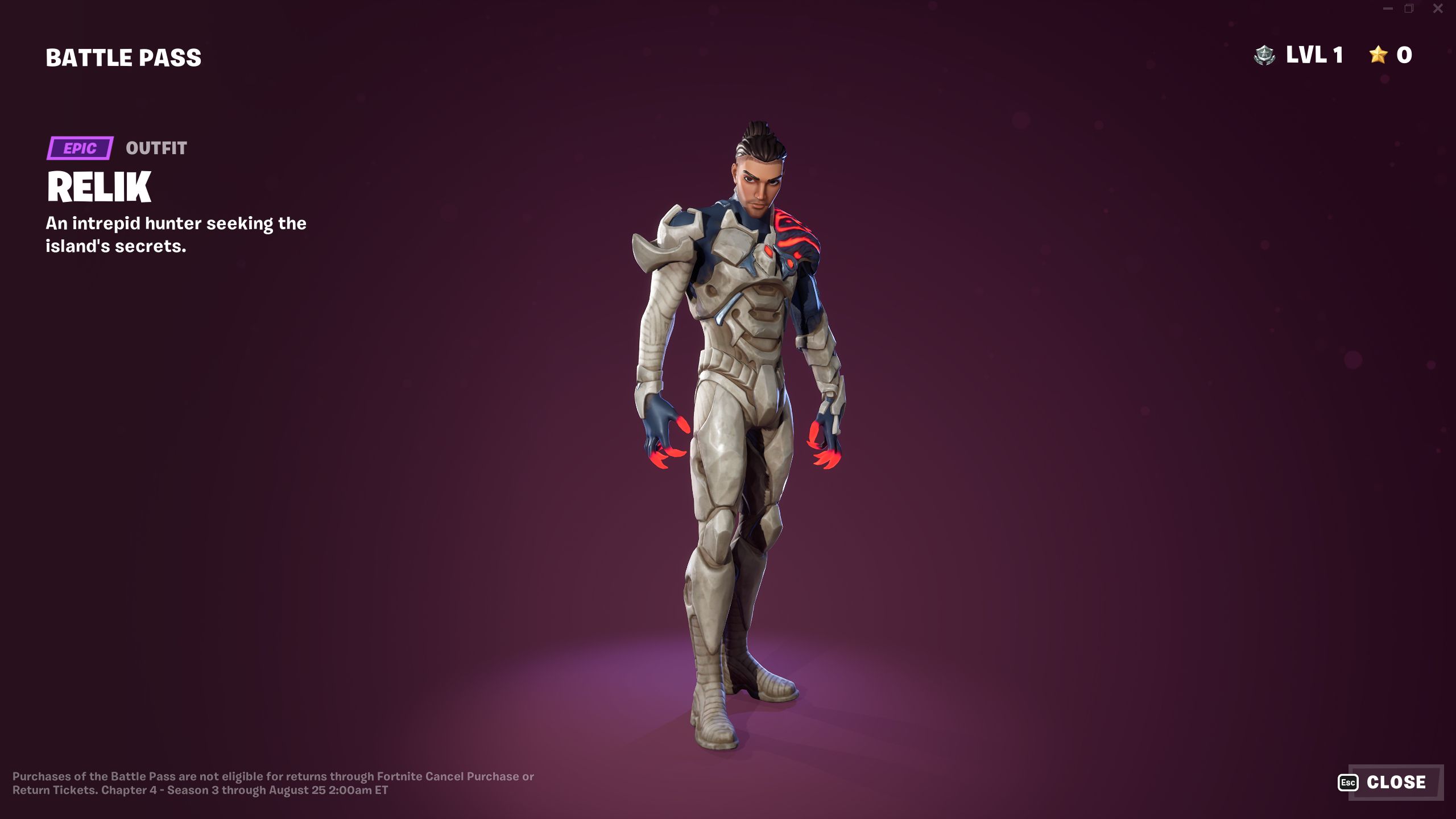 Fortnite Chapter 4 Season 3 Battle Pass Guide (Stars, Tiers, & Rewards)