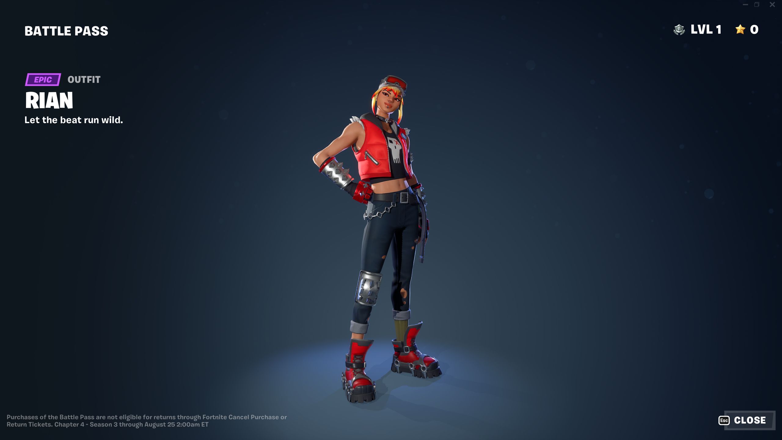 Fortnite Chapter 4 Season 3 Battle Pass Guide (Stars, Tiers, & Rewards)