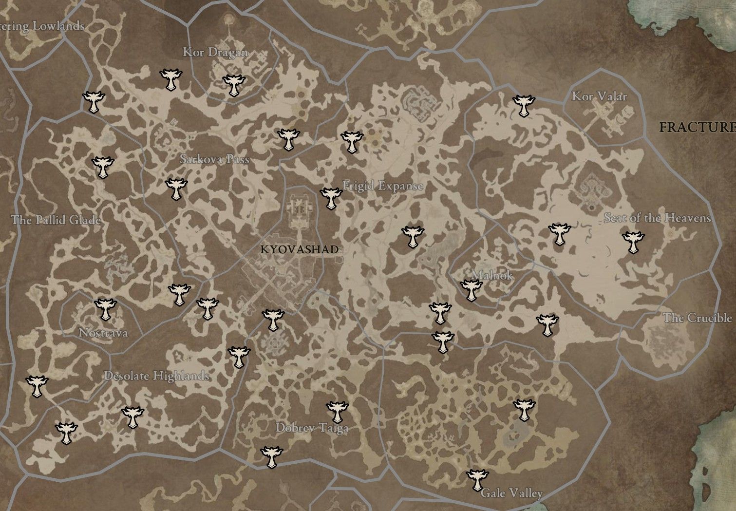 All Altar of Lilith Locations In Diablo 4