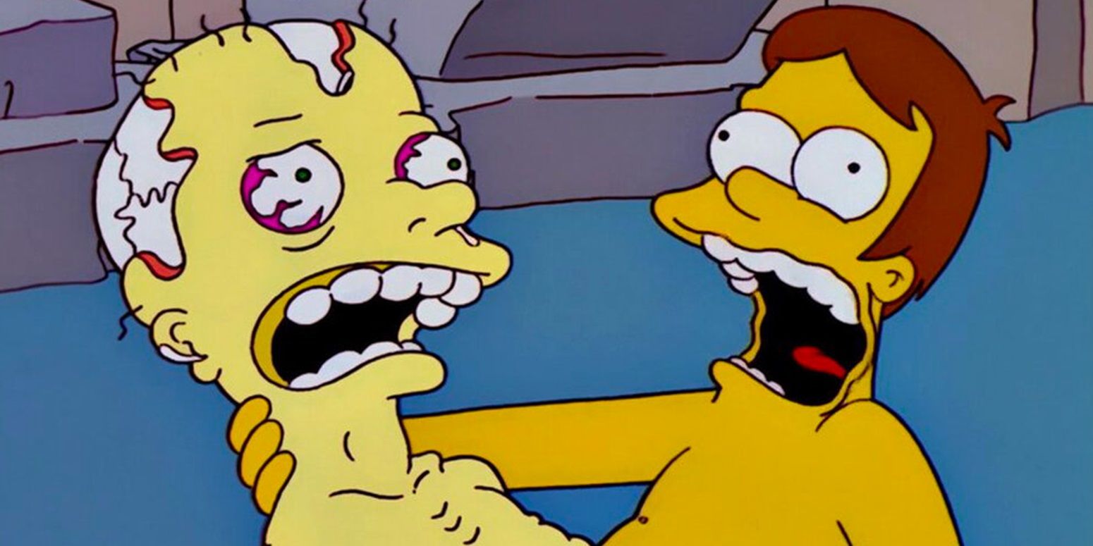 The Most Shocking And Outrageous Episodes Of The Simpsons That Crossed