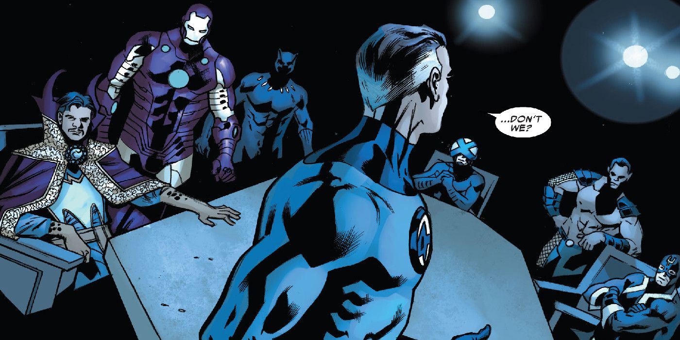 Marvel's Illuminati Reunites to Stop Evil Reed Richards
