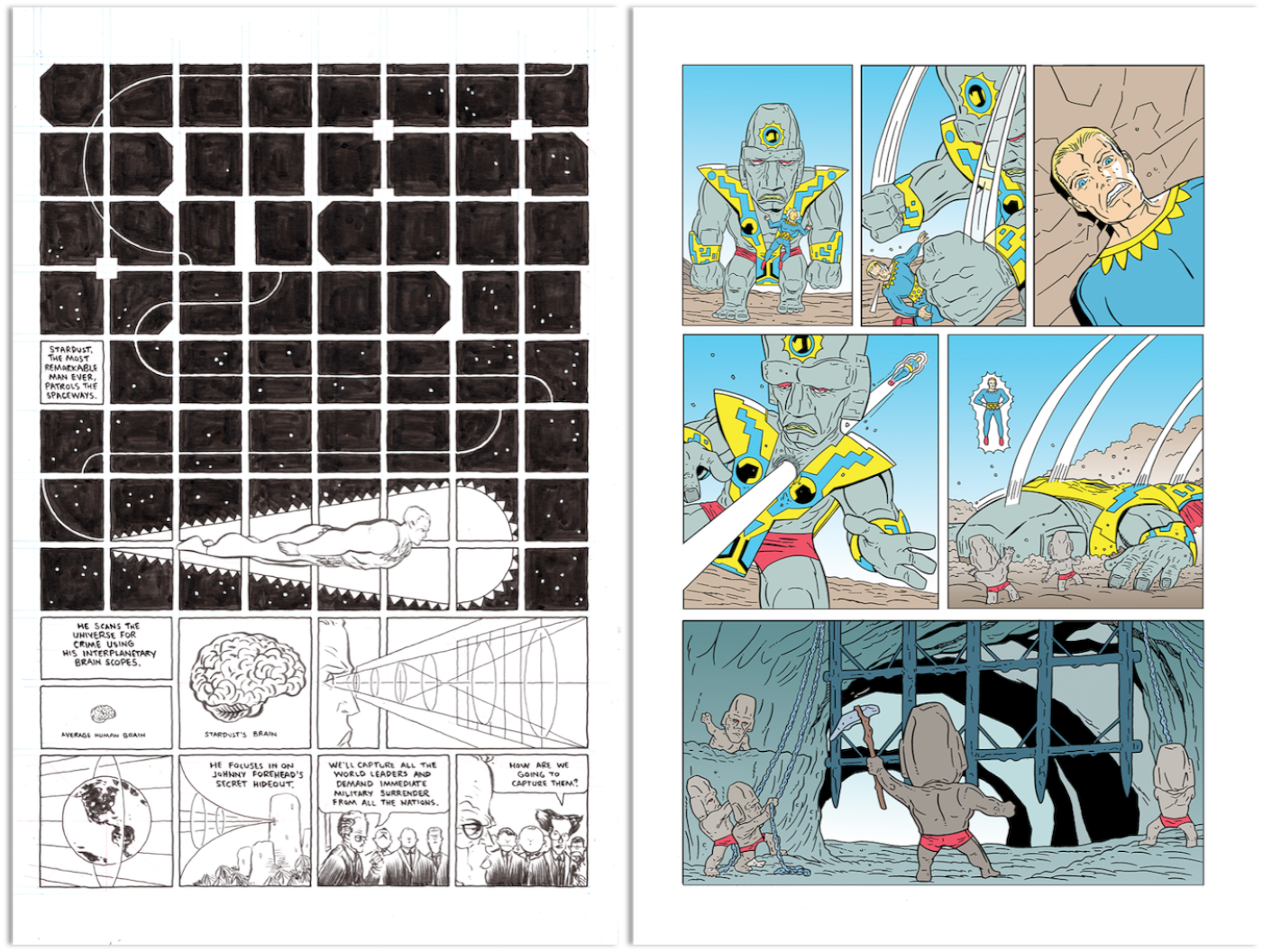 Interview: Van Jensen On Reviving Comics' Weirdest Hero, STARTDUST THE ...