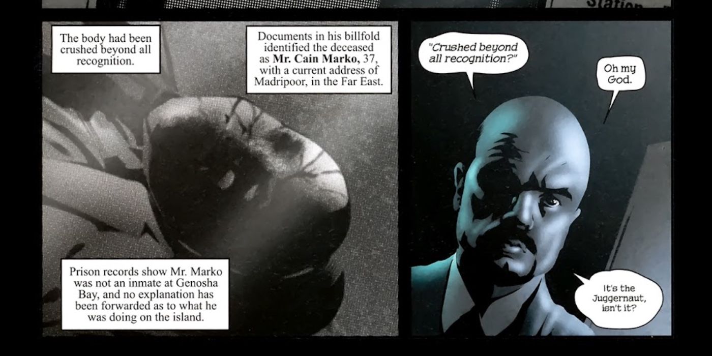 Juggernaut's Death Put a Genius Twist on His Iconic Powers