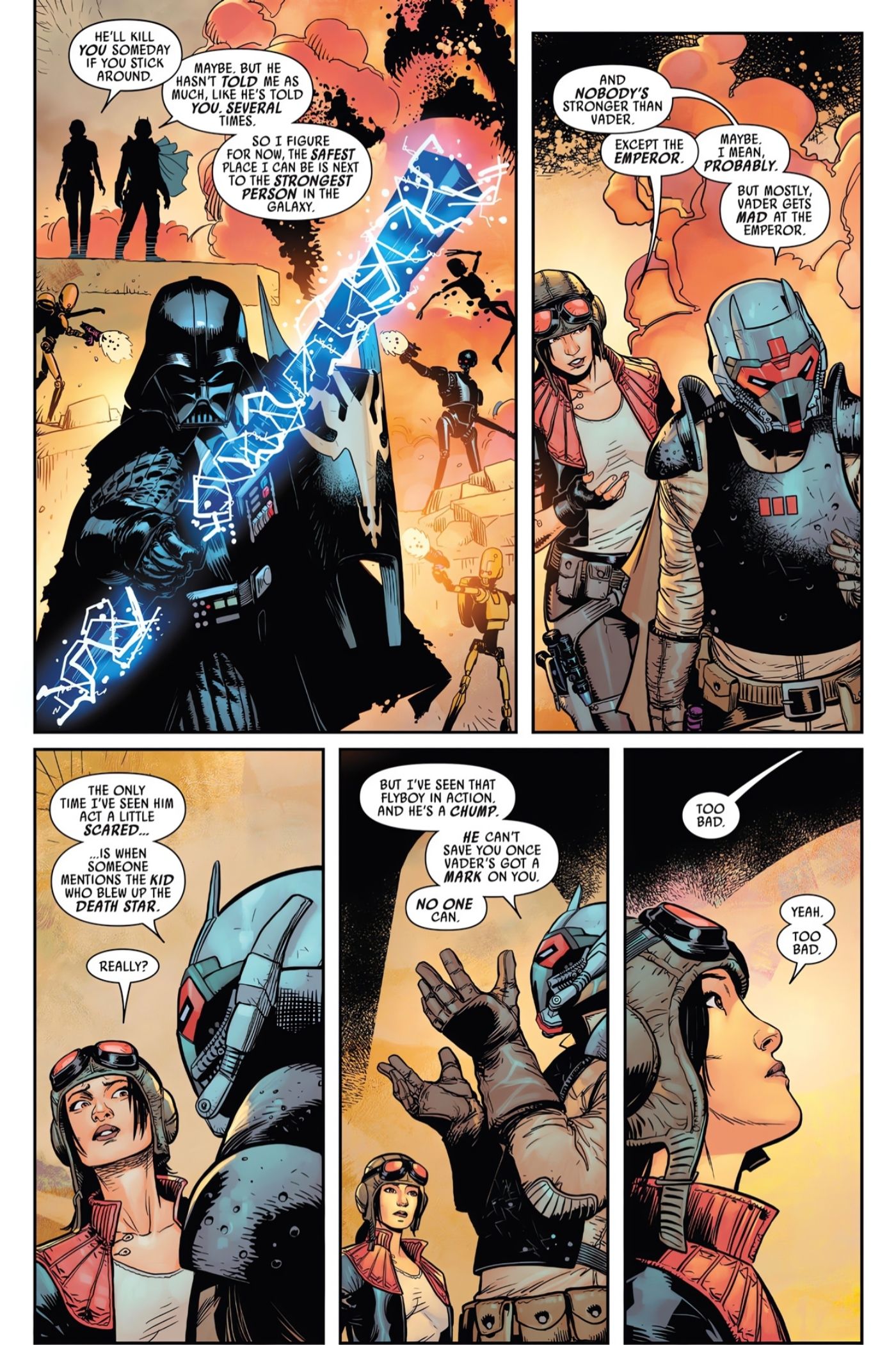 Star Wars Names the 1 Person Darth Vader Fears (Not the Emperor) Star Wars Names the 1 Person Darth Vader Fears (Not the Emperor)