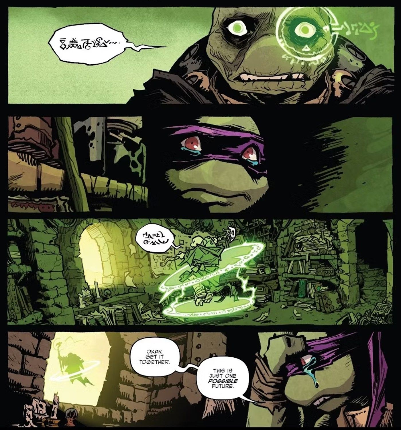 TMNT's Dark Future Reveals Donatello's Tragic Final Fate