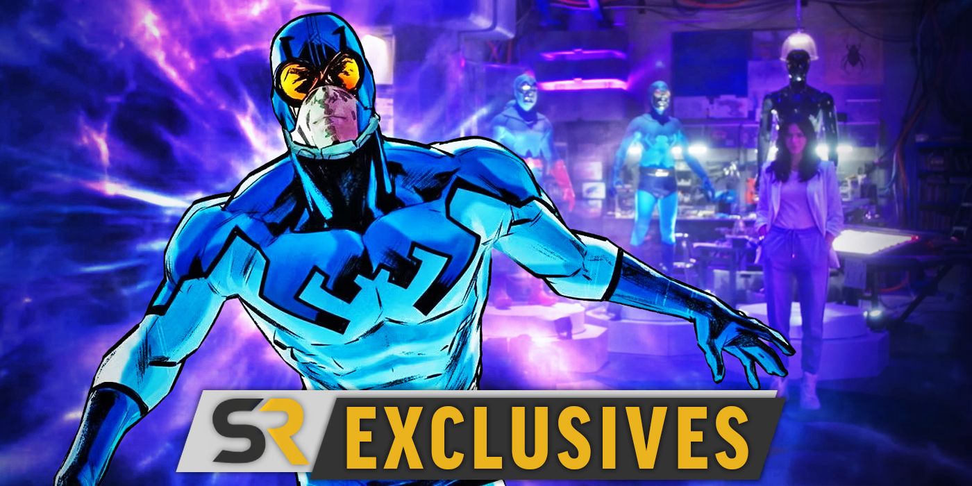 Blue Beetle Concept Artist Explain How Ted Kords Suit Reflects A More Quirky Hero