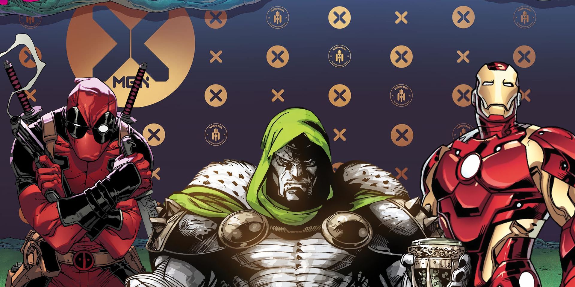 Doctor Doom, Iron Man & Deadpool Shine in Jaw-Dropping Hellfire Gala ... Doctor Doom, Iron Man & Deadpool Shine in Jaw-Dropping Hellfire Gala ...