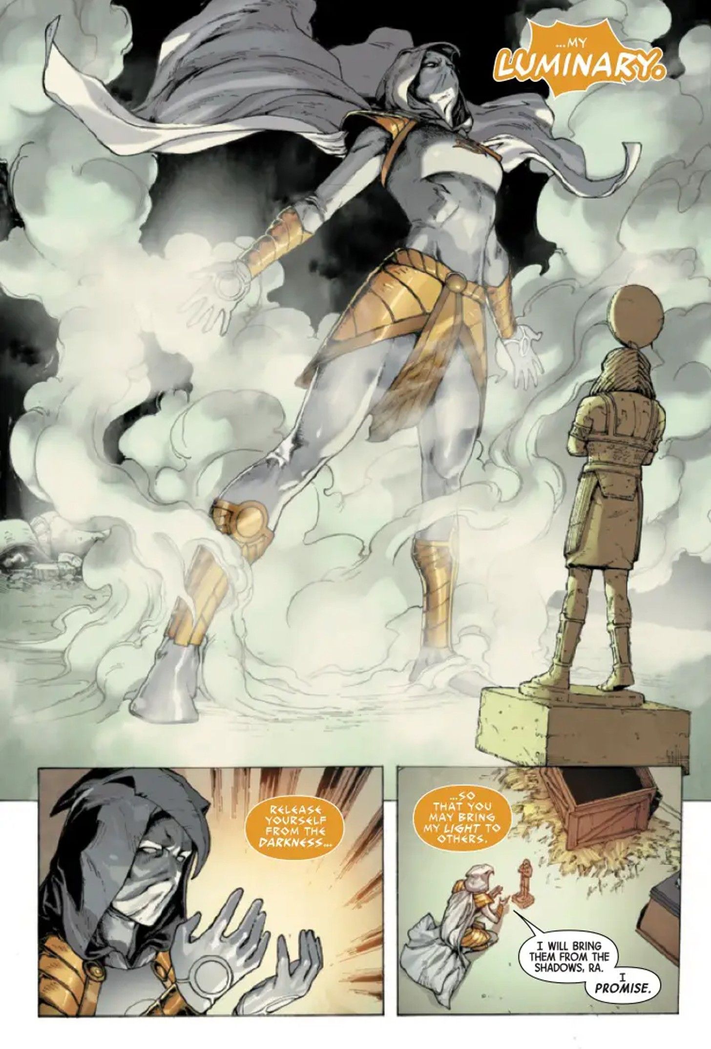 Moon Knight's Death Officially Creates His Opposite: THE LUMINARY!