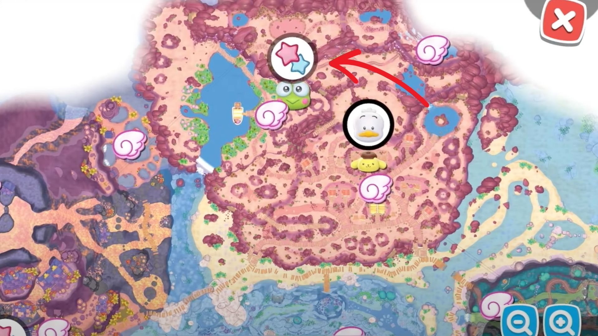 Hello Kitty Island Adventure: How To Unlock Cloud Island (Star Fragment Locations)