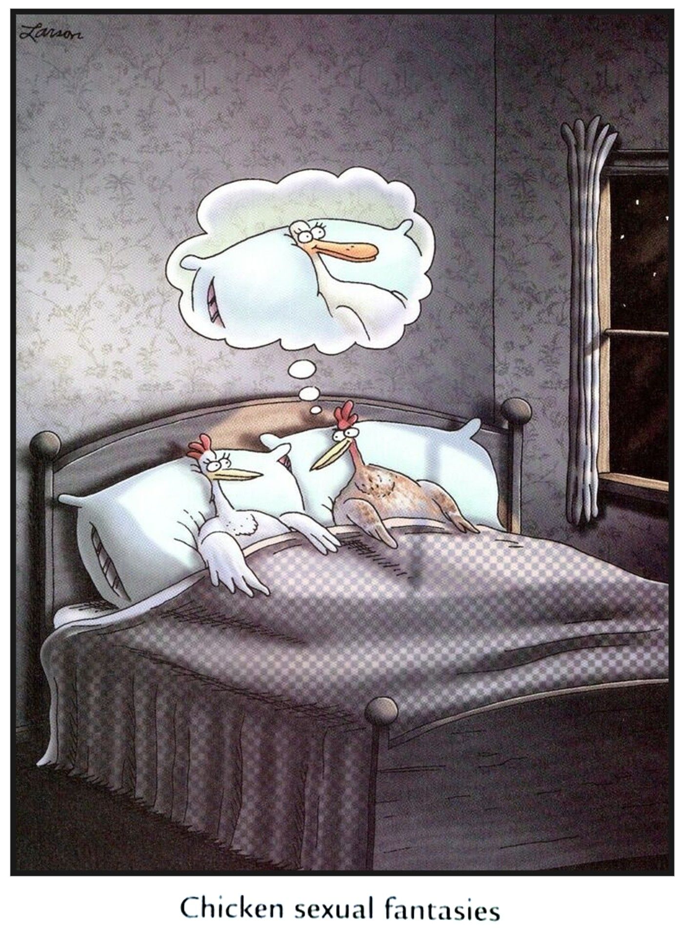 10 Funniest Far Side Comics That Prove It's Obsessed with Chickens