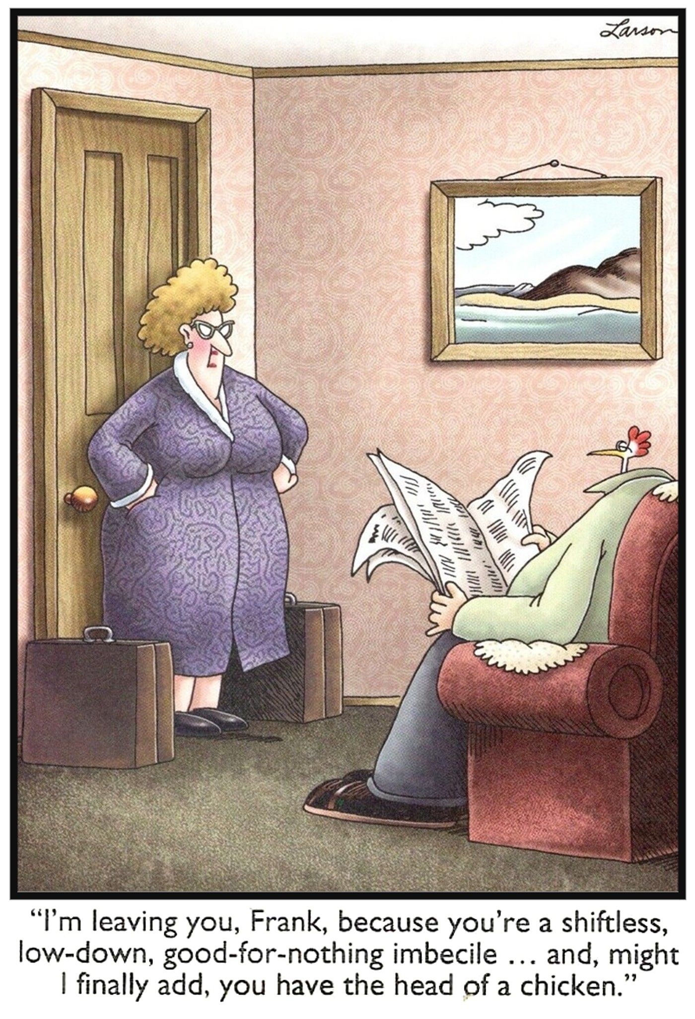 The Far Side Chicken Humor 10 Weirdest Far Side Comics About Humans