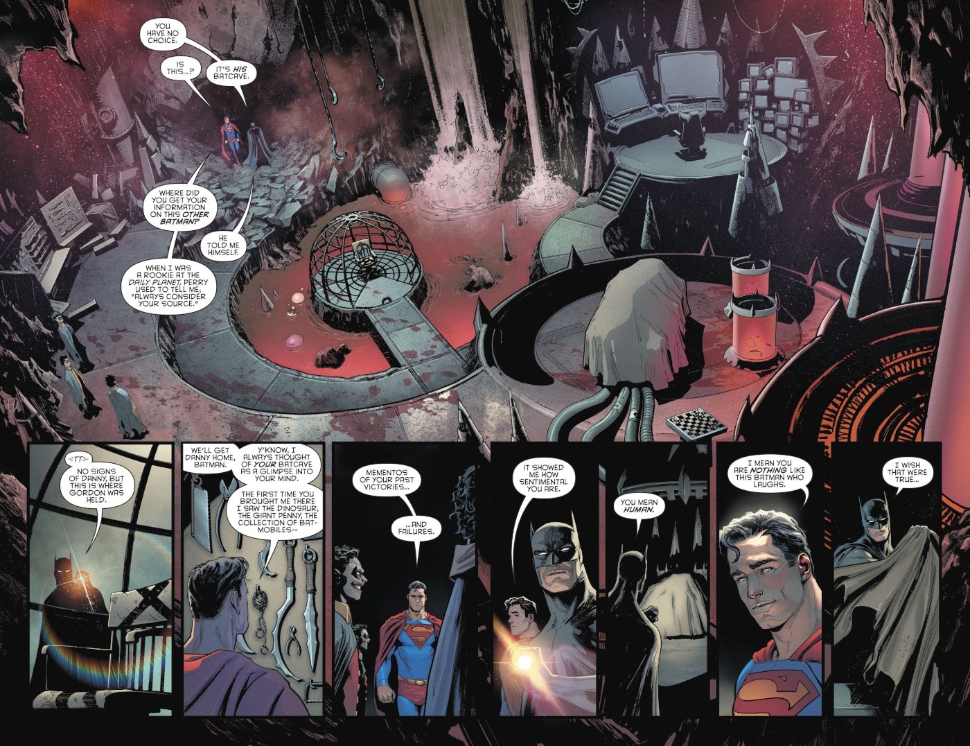 Is This The Batcavepre 52 Batcave Comic Vine Batcave Batman