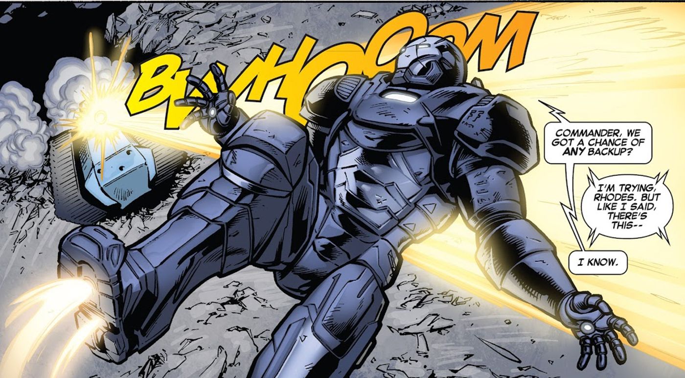 Why War Machine Didn't Fight in the Battle of New York (According to ...