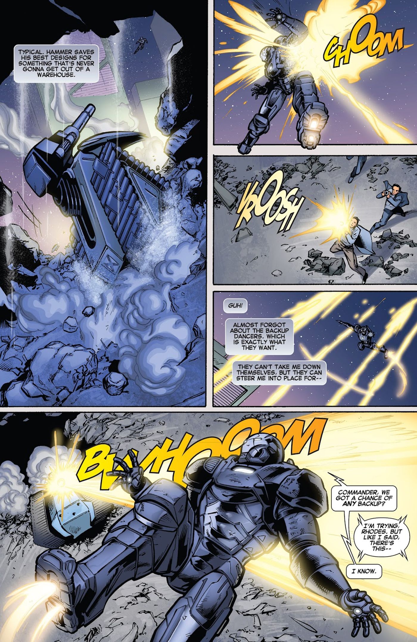 Why War Machine Didn't Fight in the Battle of New York (According to ...