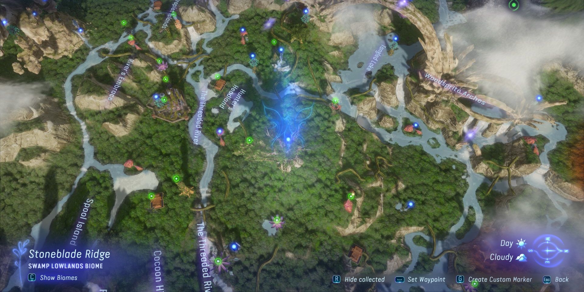 Pandora Planet Map Borderlands 3 Pandora Named Locations Gamer