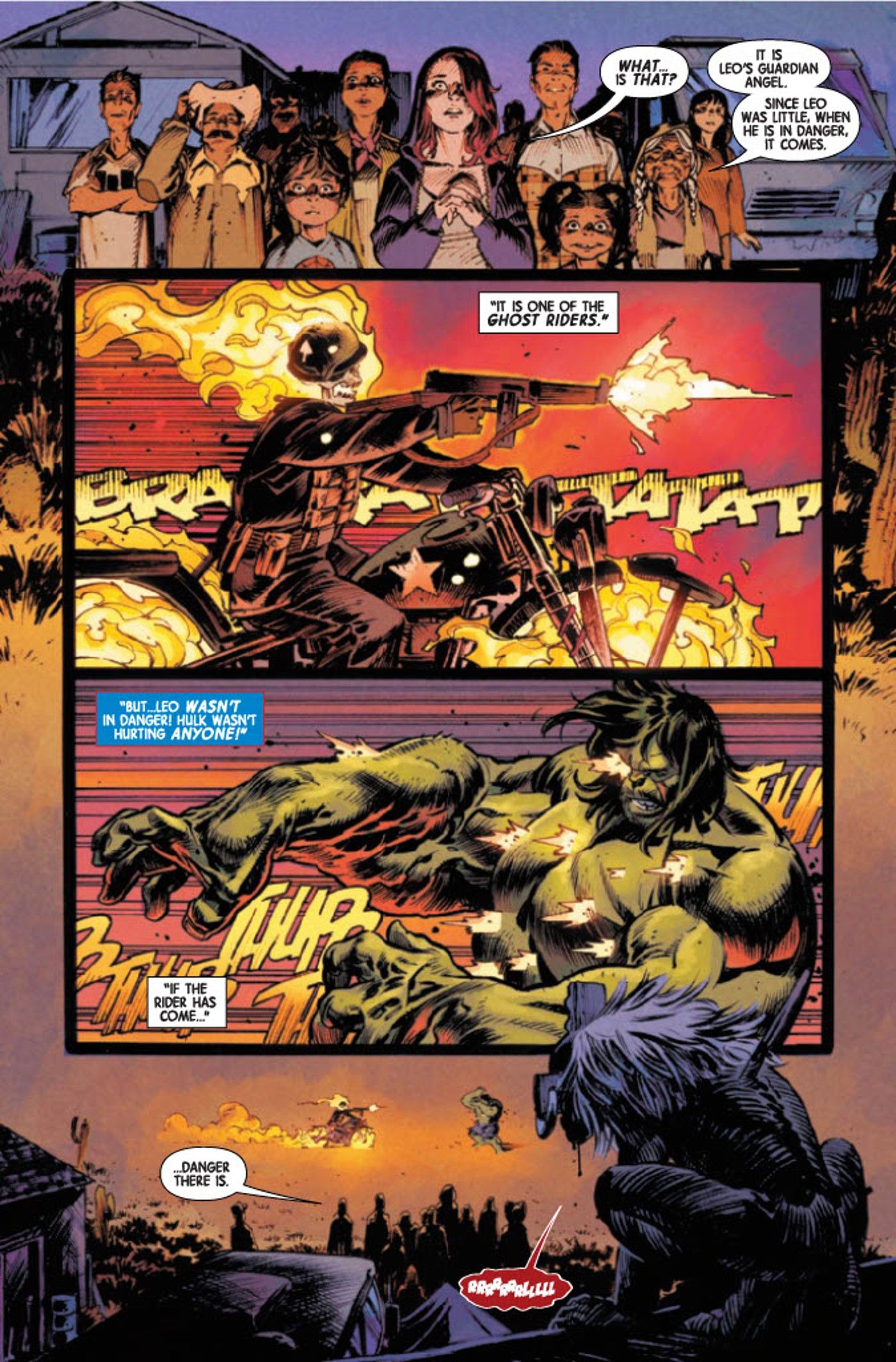 Ghost Rider Vs Hulk