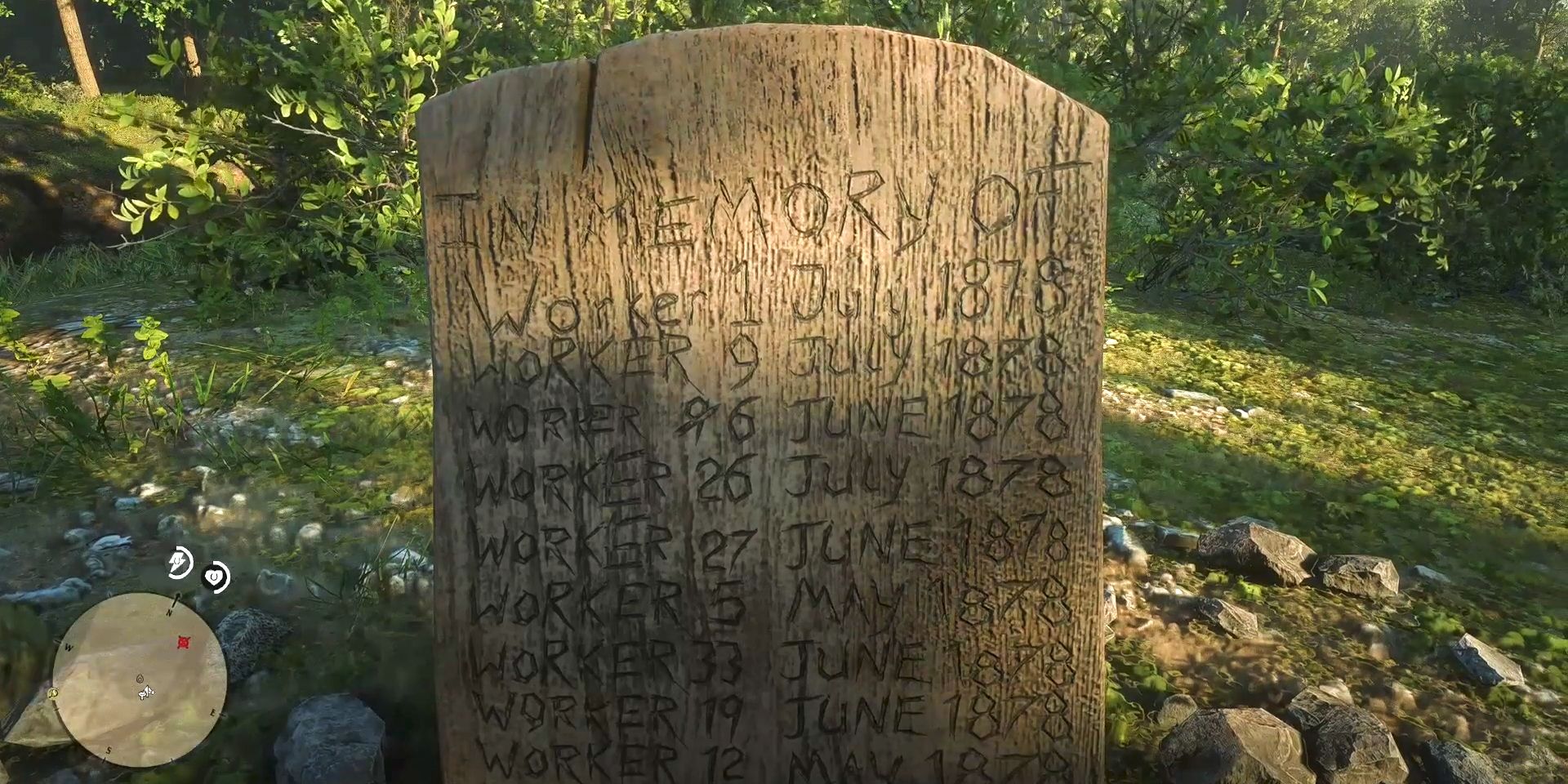 Rdr2 Unmarked Grave With Skull Youtube