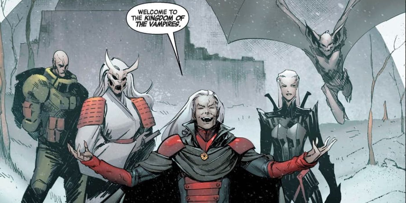 Marvel's Next Civil War? The Avengers Battle Vampires in Massive BLOOD ...