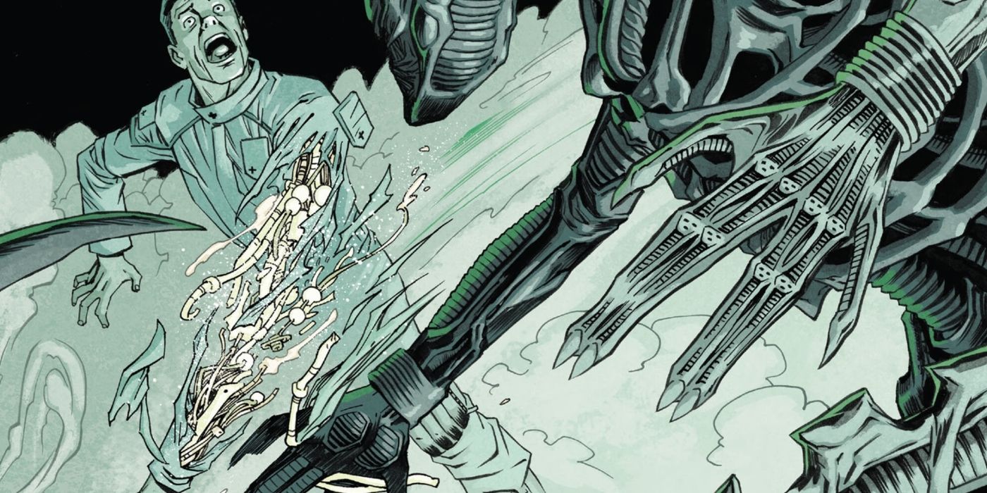 Xenomorph Alien Covenant Vs John Wick Battles Comic