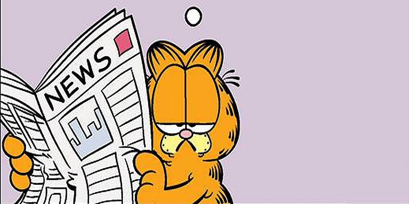 Garfield Newspaper Cartoons 31 Out Of Context Garfield Panels That