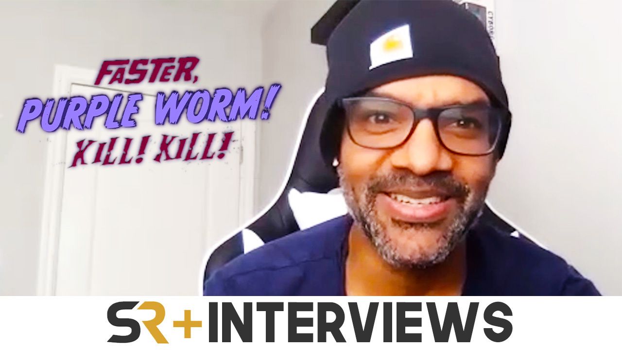 Khary Payton On His Faster, Purple Worm! Kill! Kill! Origin Story And ...
