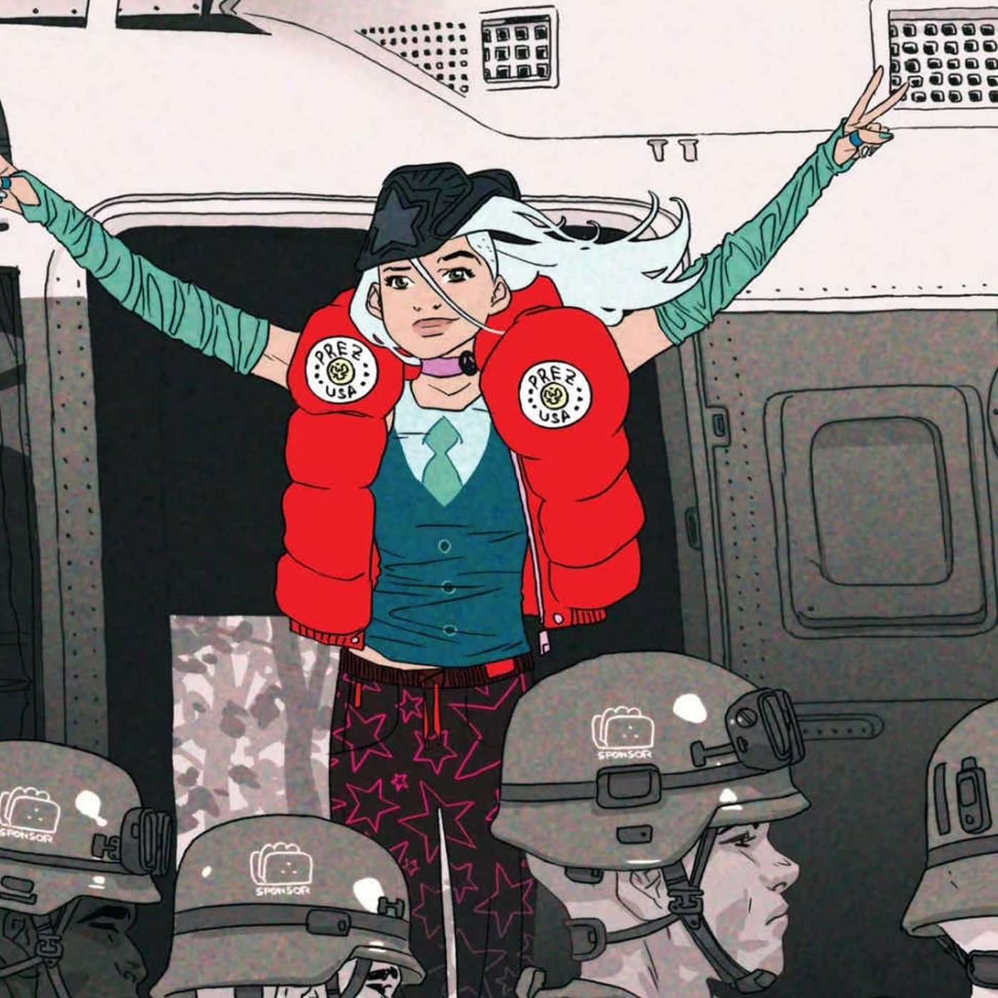 "A National Meltdown and the 2046 Presidential Elections": DC Comics ...