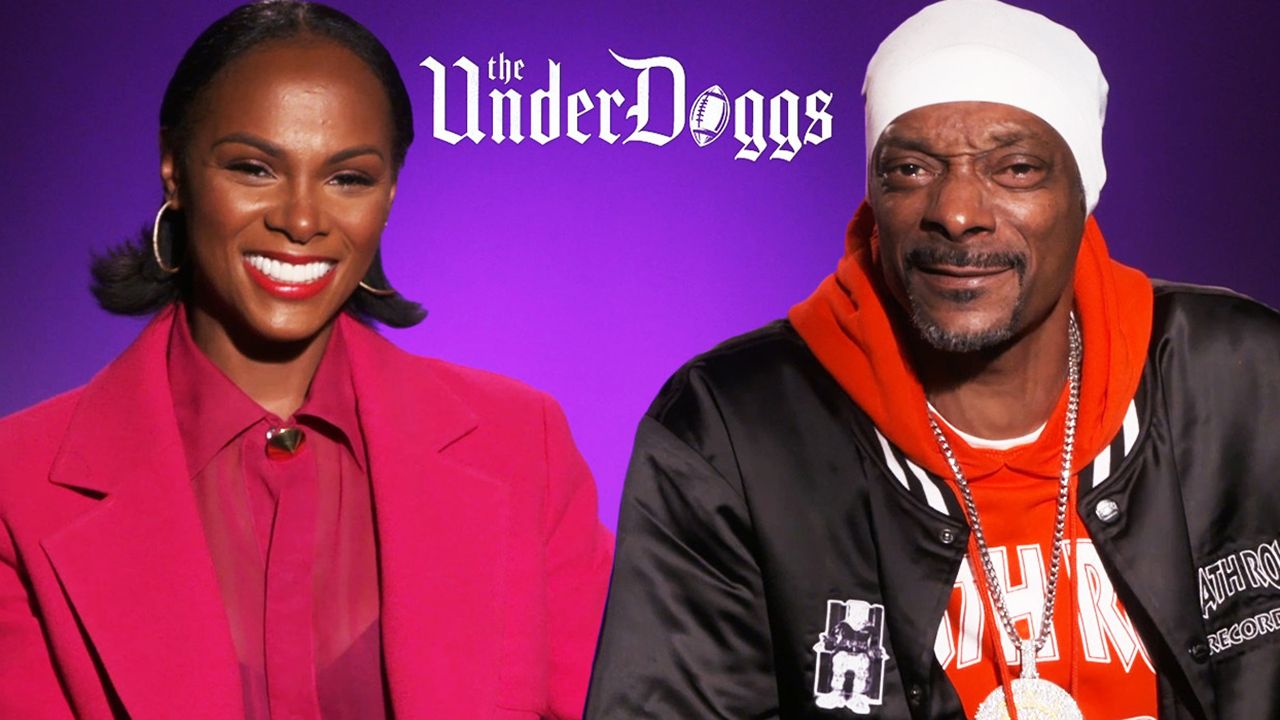 Snoop Dogg & Tika Sumpter On Playing Unlikable Characters In The Underdoggs Snoop Dogg & Tika Sumpter On Playing Unlikable Characters In The Underdoggs