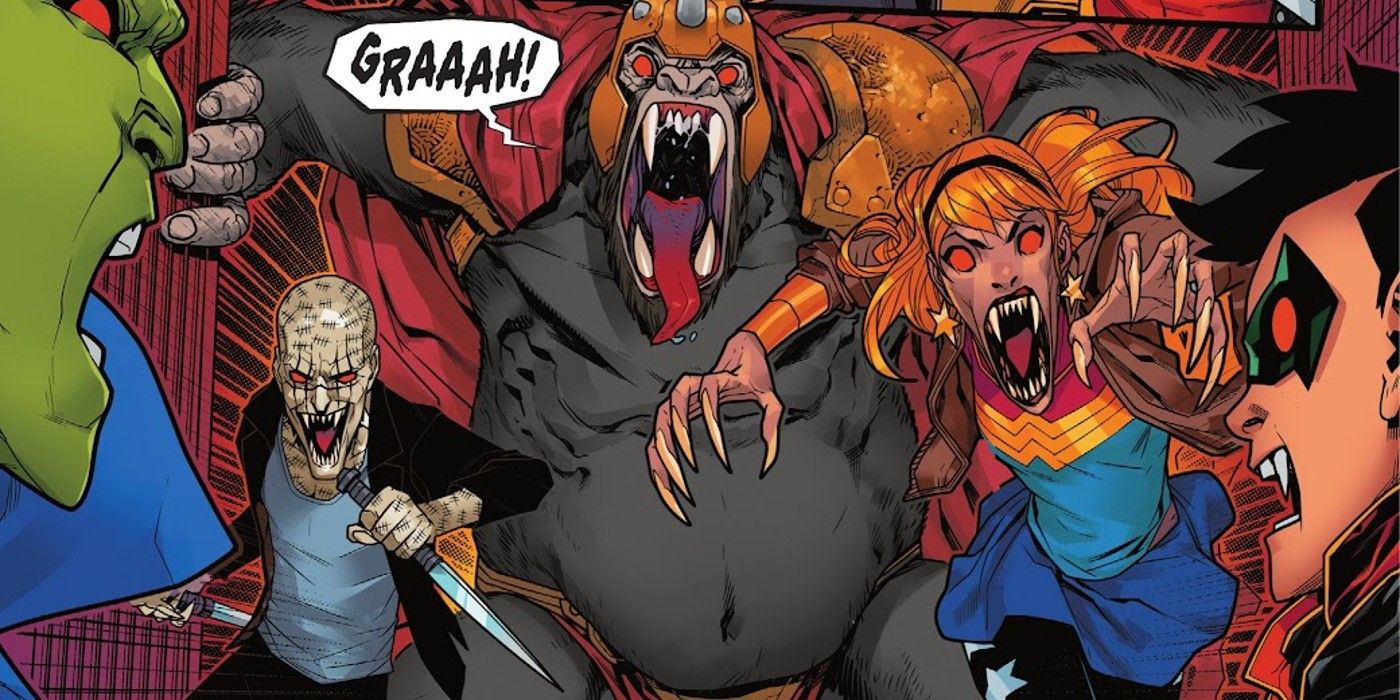 DC vs Vampires: Every Hero Who Transformed in Nightwing's Vampire Army ...