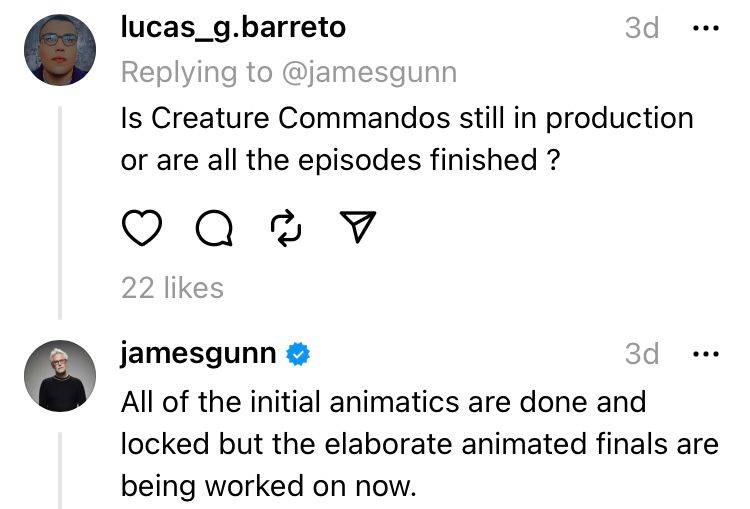 James Gunn Shares Promising Update On The Status Of The DCU’s First Project